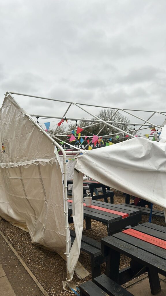 New Fanzone Marquee Kettering Town FC New Fanzone Marquee Kettering Town FC