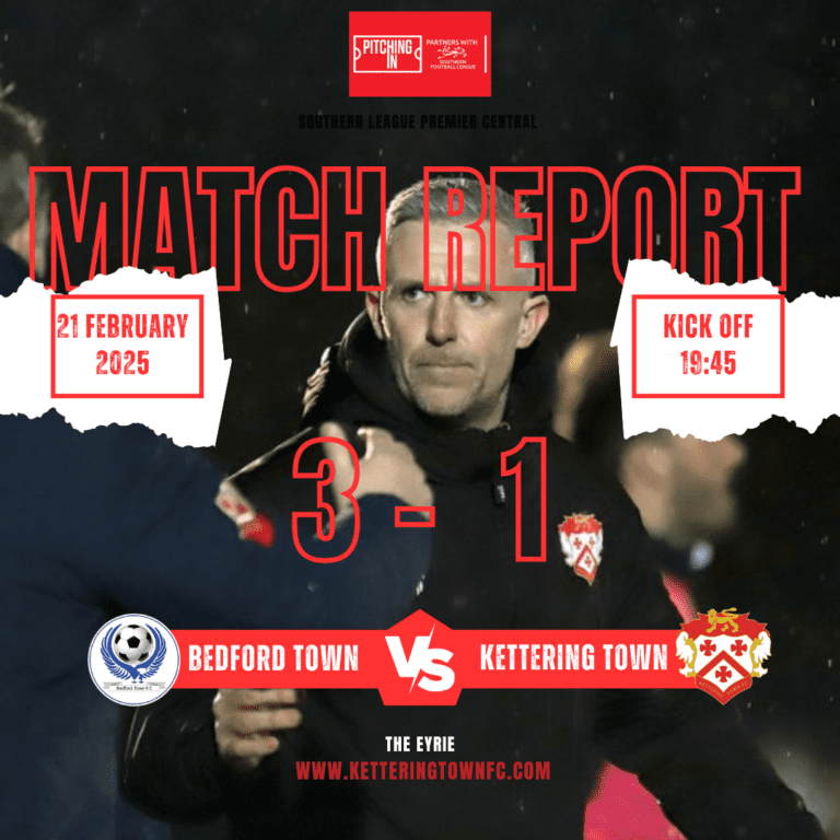 Men’s Team News | Kettering Town FC