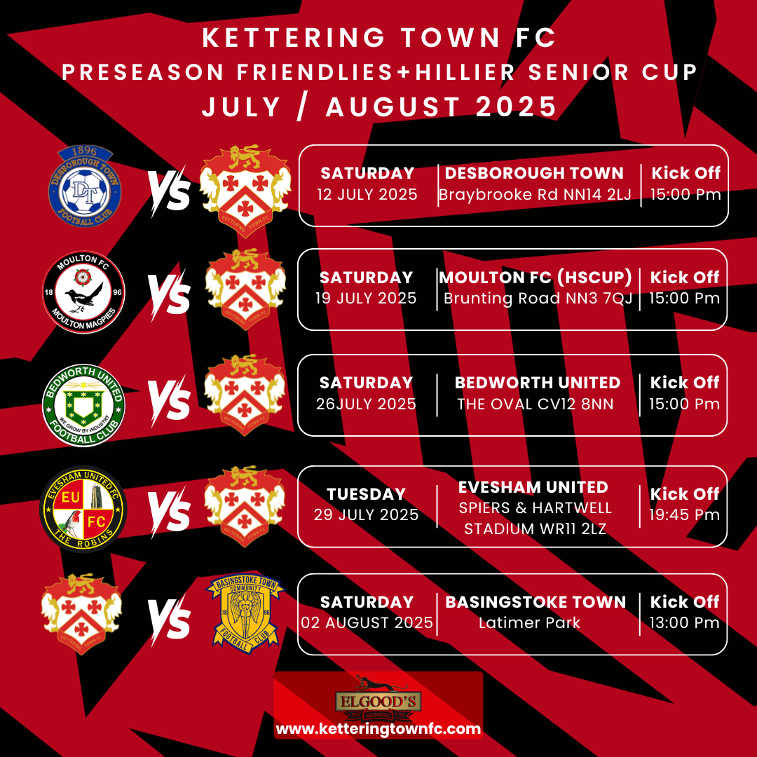 Home | Kettering Town FC