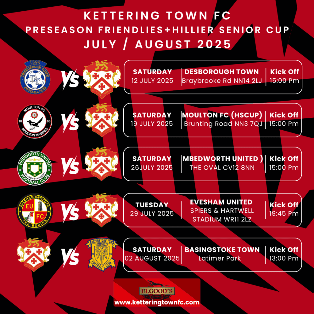 Home | Kettering Town FC