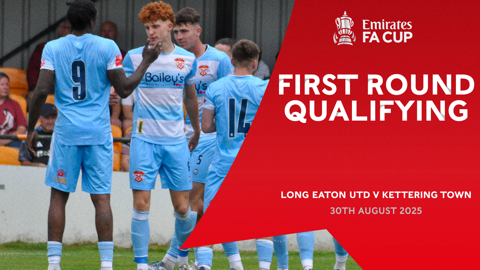 Emirates FA Cup Match Preview Long Eaton Utd vs KTFC | Kettering Town FC