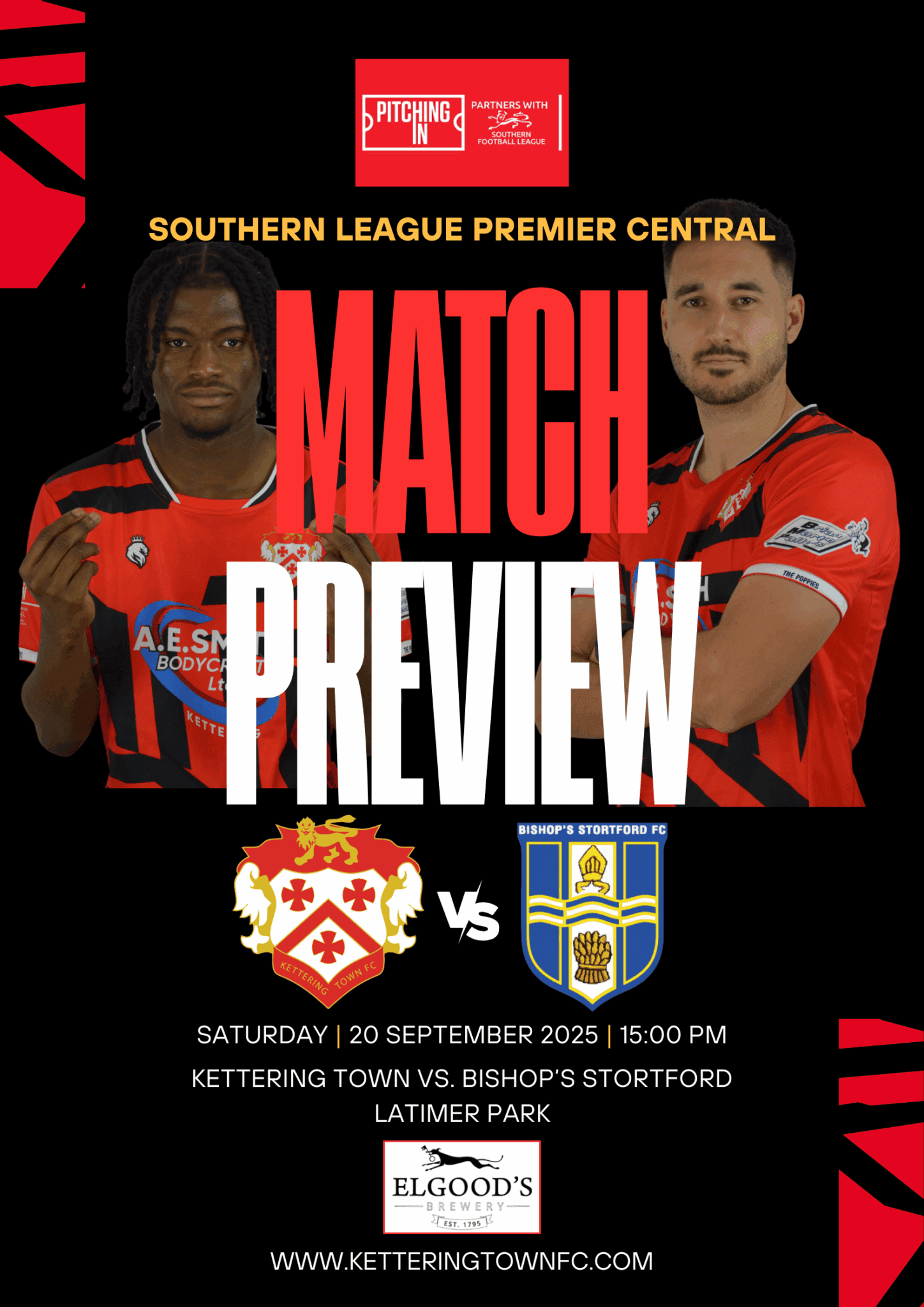 Match Preview: Poppies vs. The Blues | Kettering Town FC