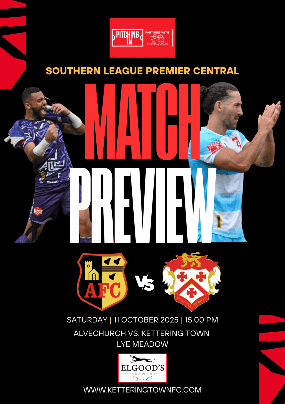 Match Preview: Alvechurch vs KTFC | Kettering Town FC