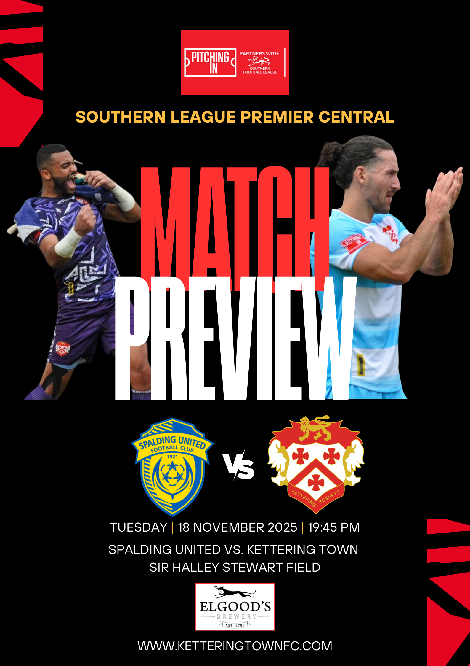 Up Next Spalding United vs Poppies Match Preview | Kettering Town FC