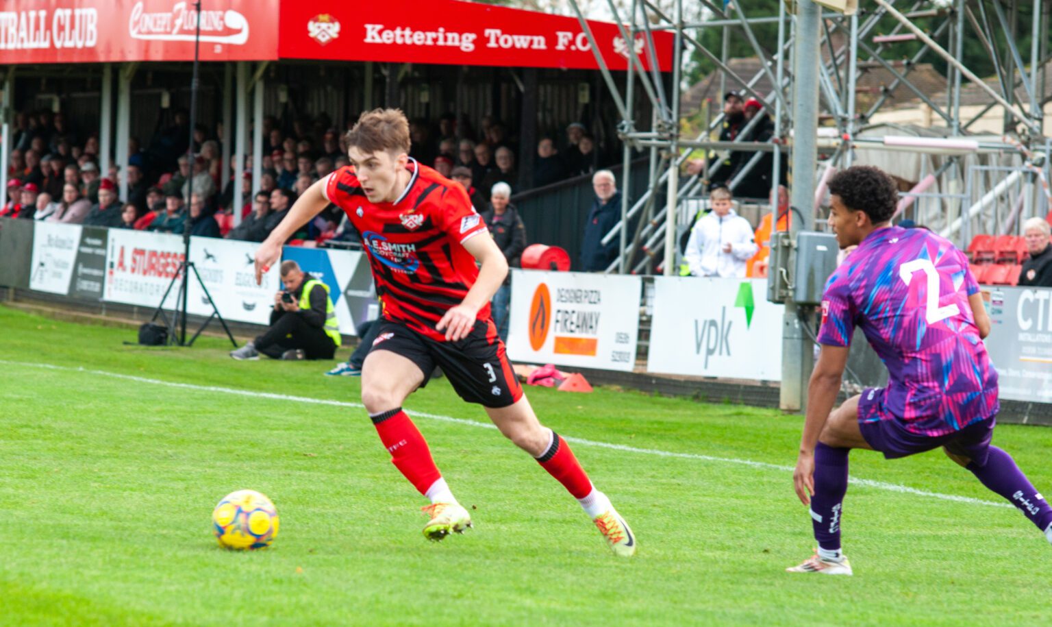 Flynn Leaves Poppies | Kettering Town FC