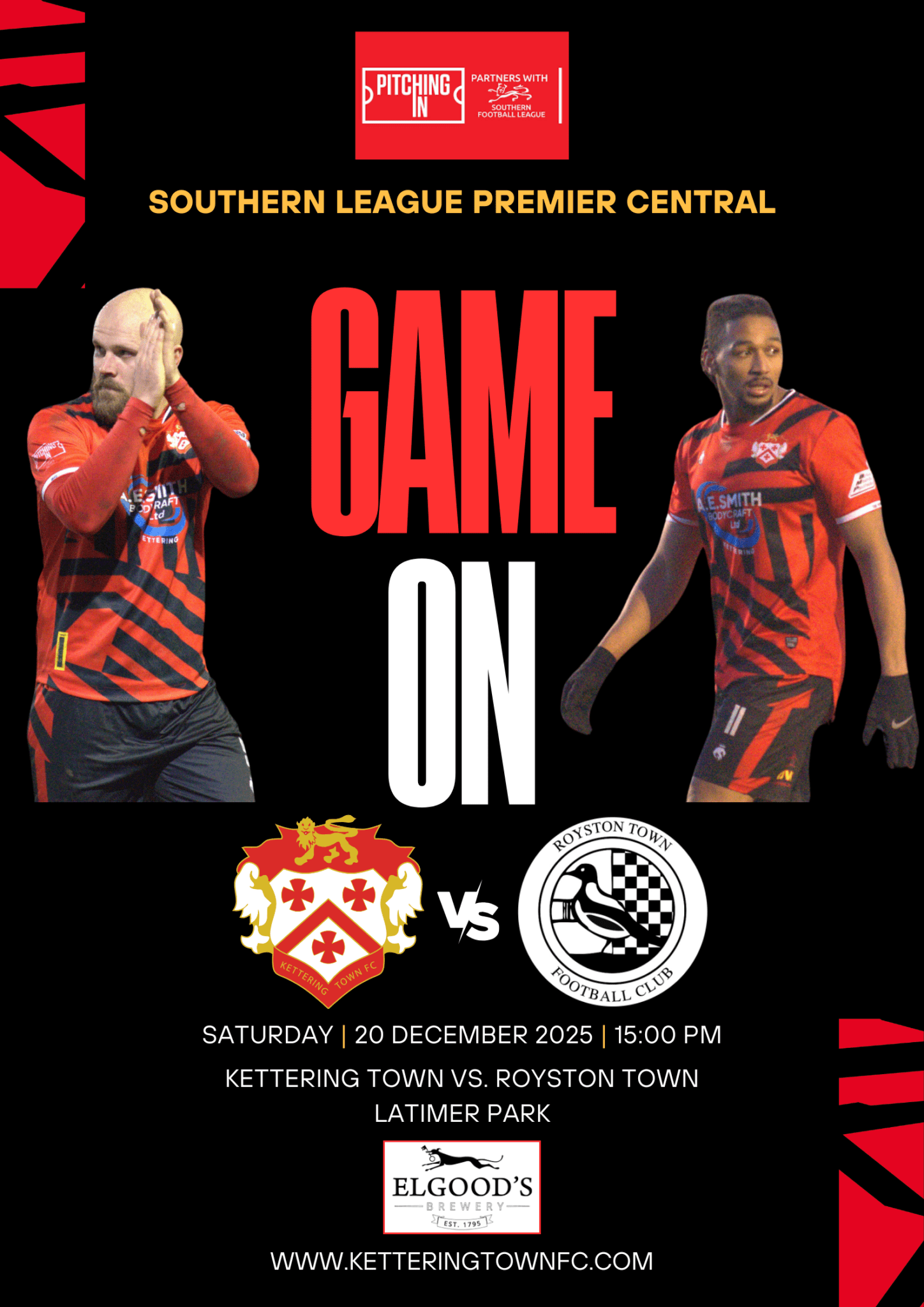 Game On | Kettering Town FC