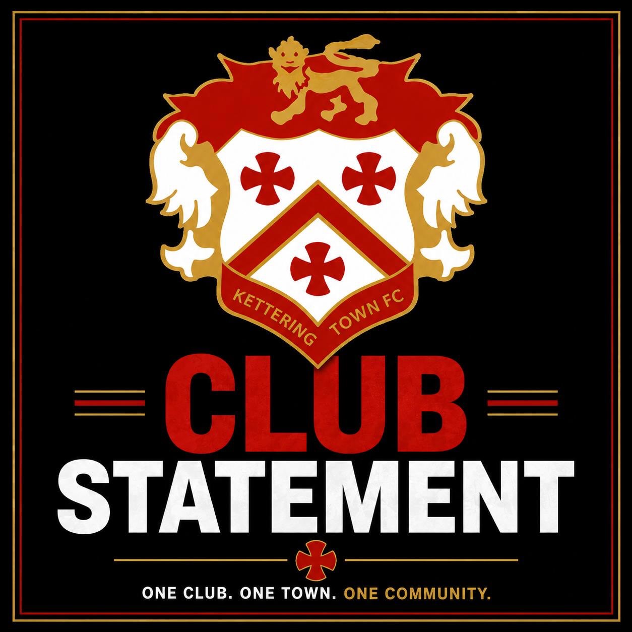 Club Statement – X Account | Kettering Town FC